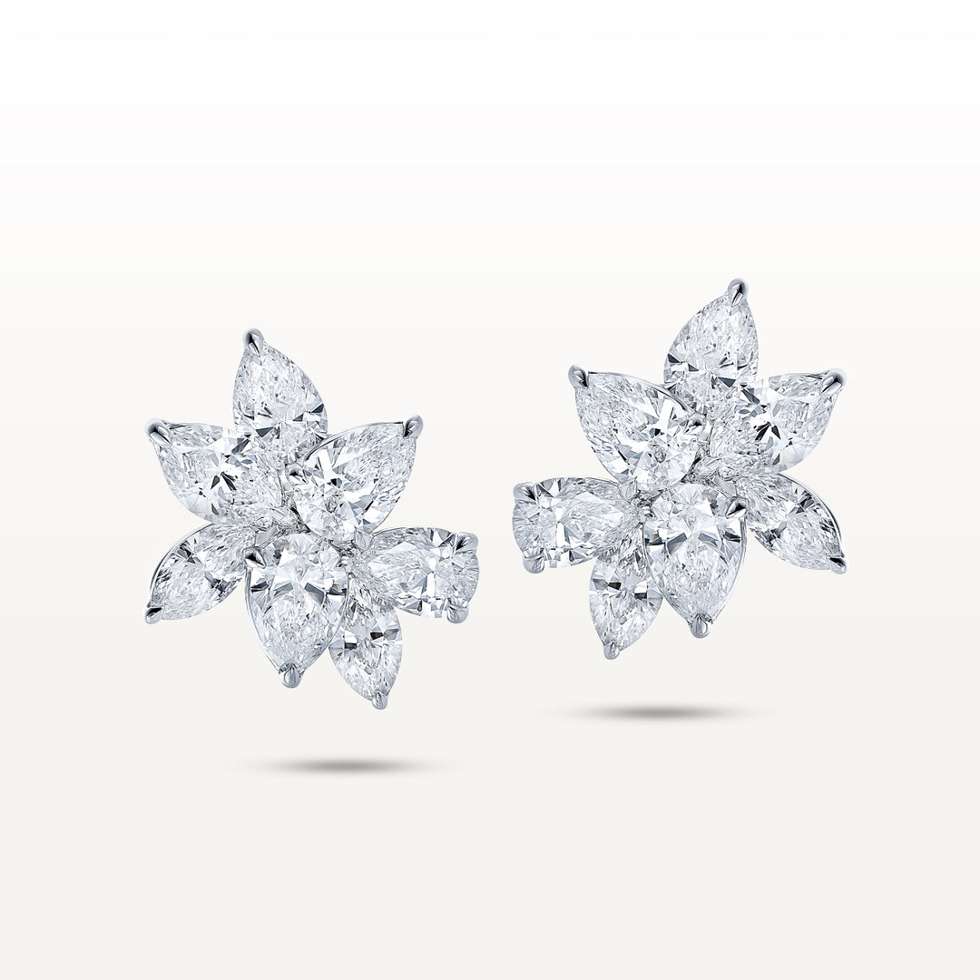 Classy Cluster Earrings – Jasmin - Everyday Shining